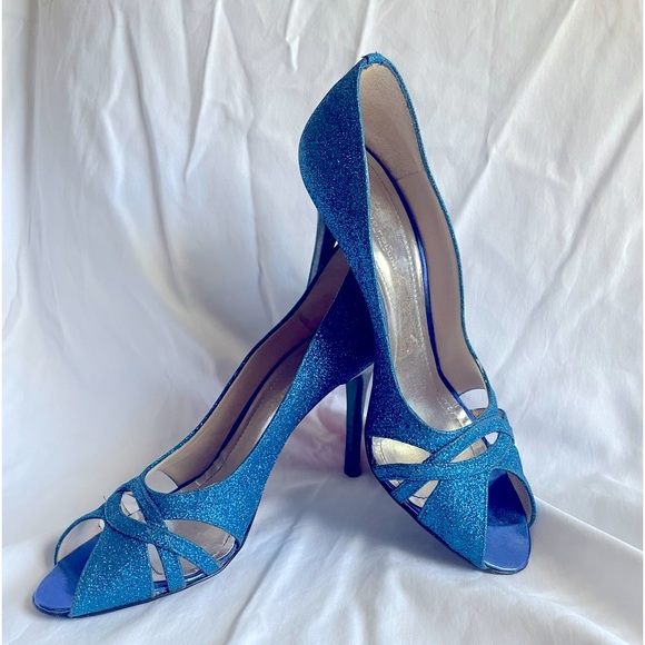 Studio Pollini | Shoes | Studio Pollini Electric Blue Stiletto Heels ...
